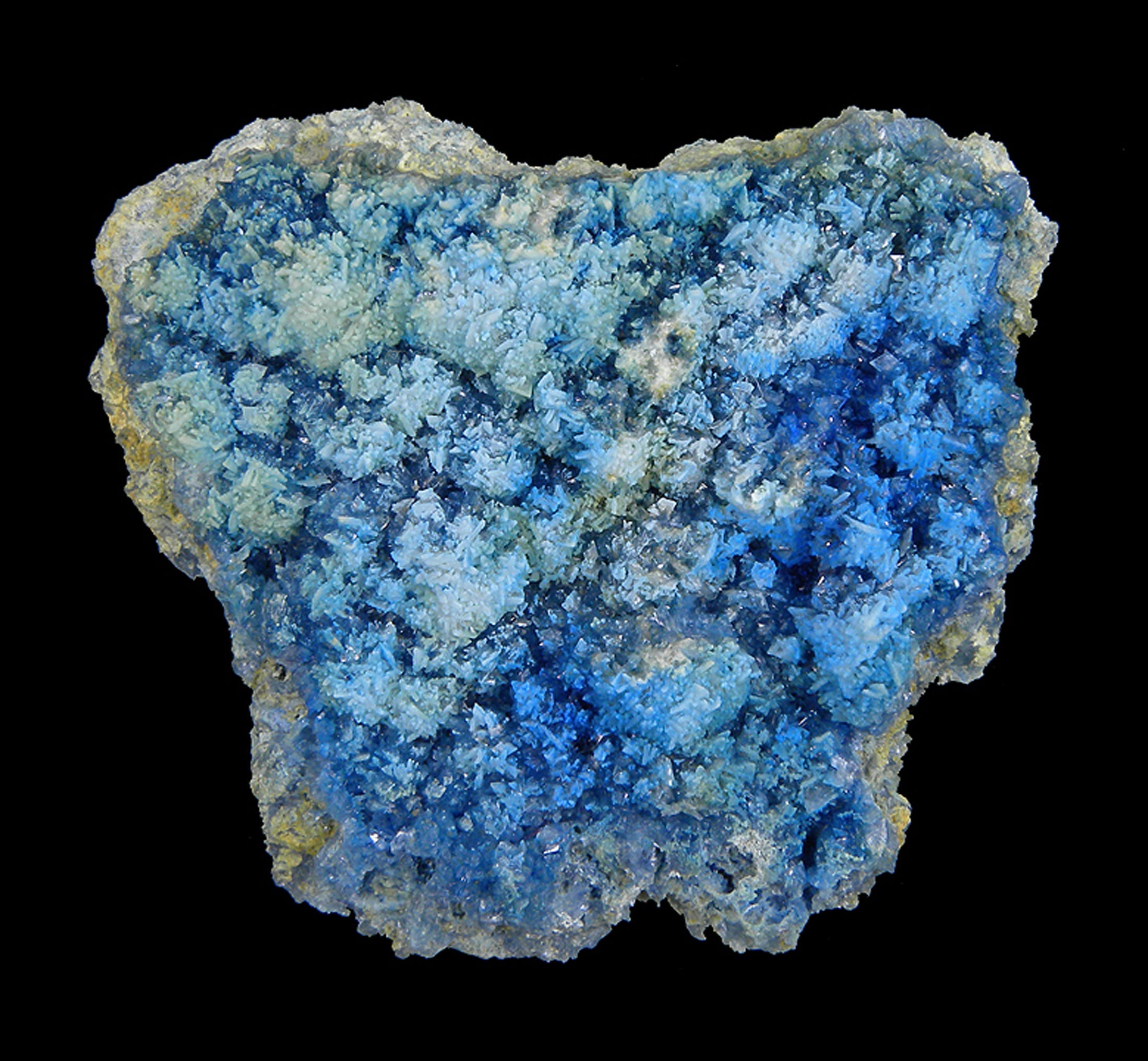 Vauxite (outstanding color!) – Brian Kosnar Mineral Classics